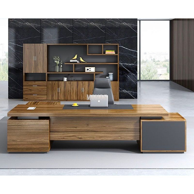 Executive L shape Work-related Creative Big Office Desks from China ...